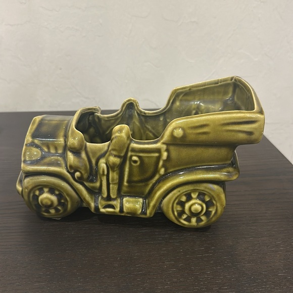 Accents | Vintage Ceramic Car Planter | Poshmark